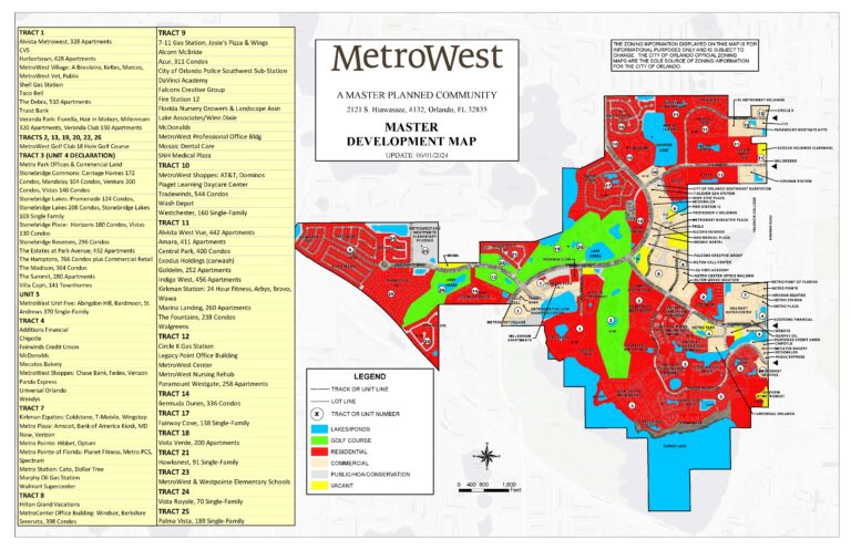 Property Map – MetroWest Orlando
